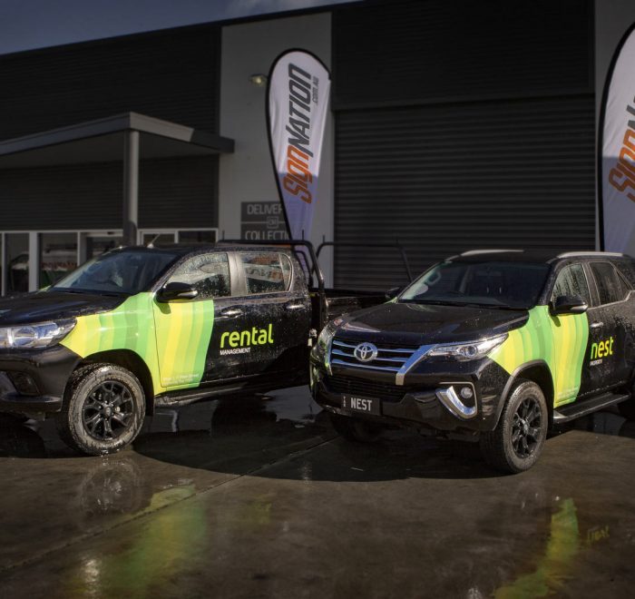 High Impact Vehicle Signage that Cuts through | Sign Nation